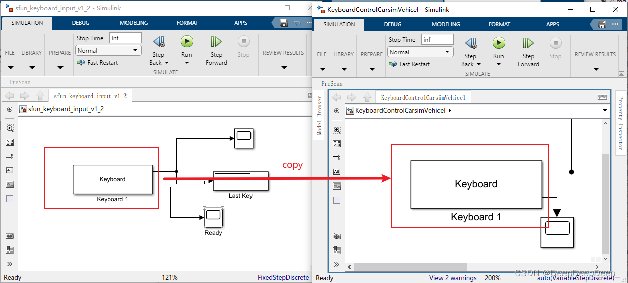 通过键盘wasd键控制carsim车辆模型仿真运行simulink Keyboard Input Csdn博客