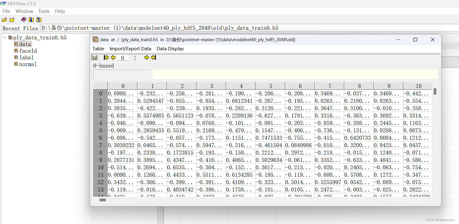 点云ply文件转h5文件_h5点云-CSDN博客