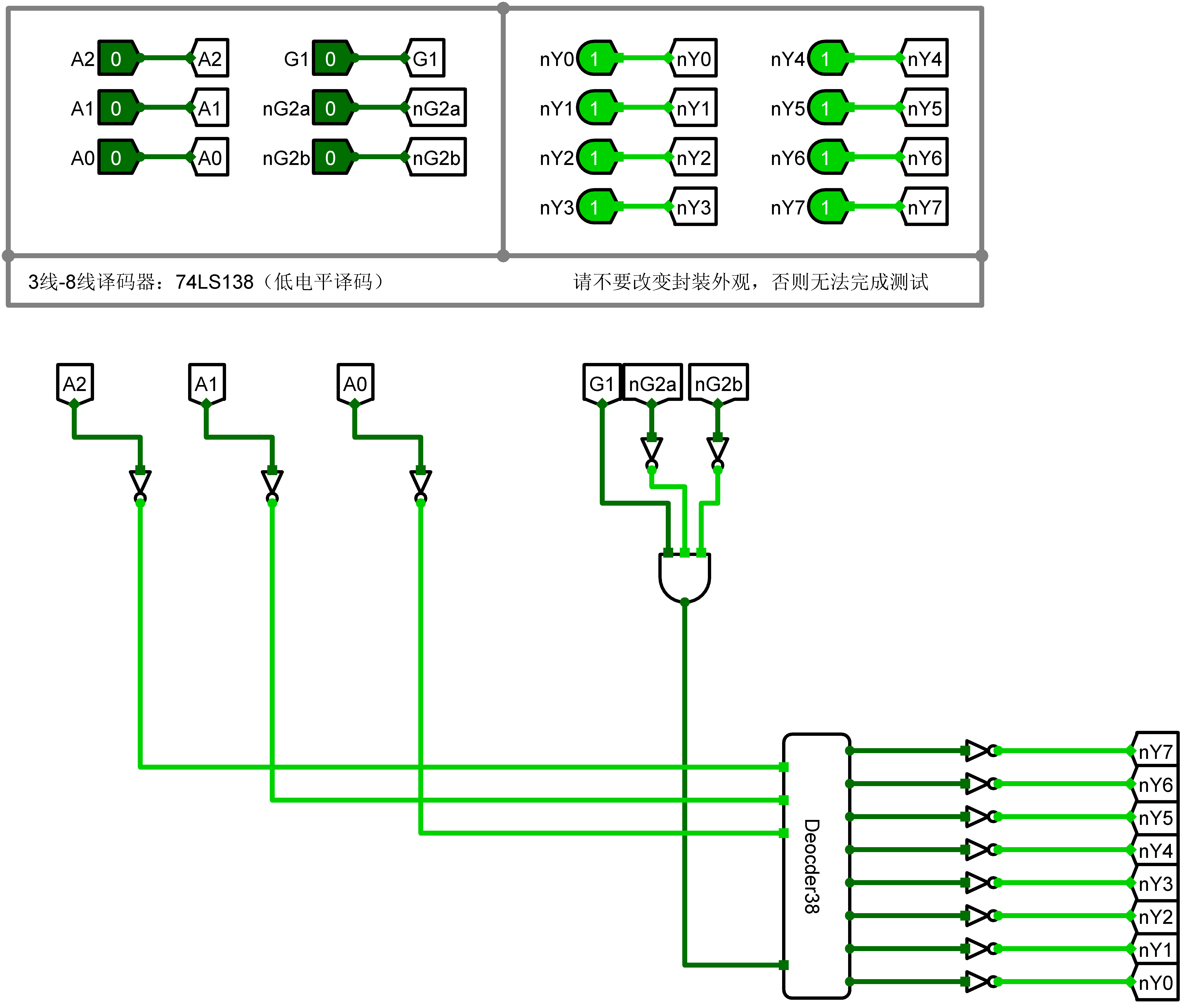 低电平译码器LS138设计-CSDN博客