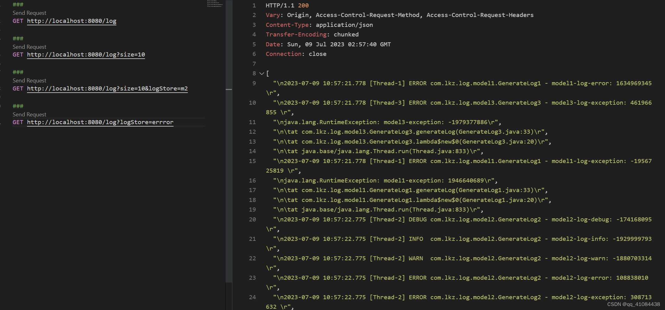 SpringBoot获取项目日志_springboot 实时日志-CSDN博客