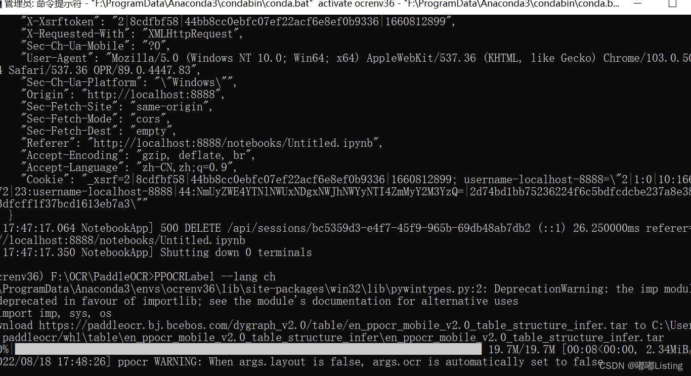 PPOCRLabe运行Initializing libiomp5md.dll, but found libiomp5md.dll already initialized.错误解决方法_训练 ...