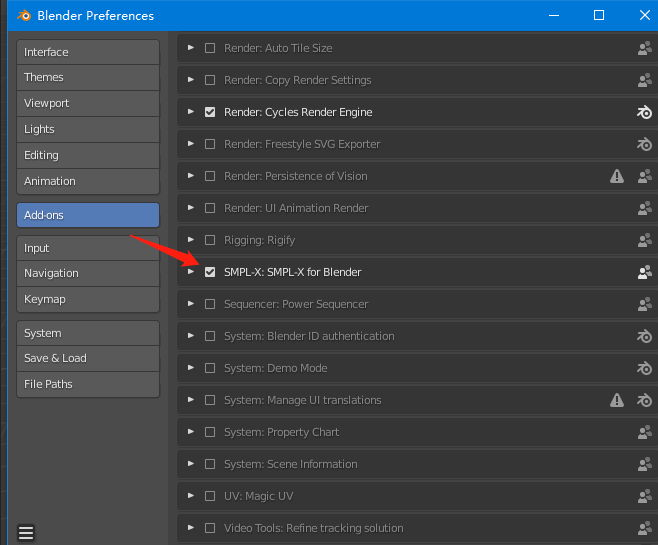 Blender SMPL-X 插件安装_blender smplx-CSDN博客