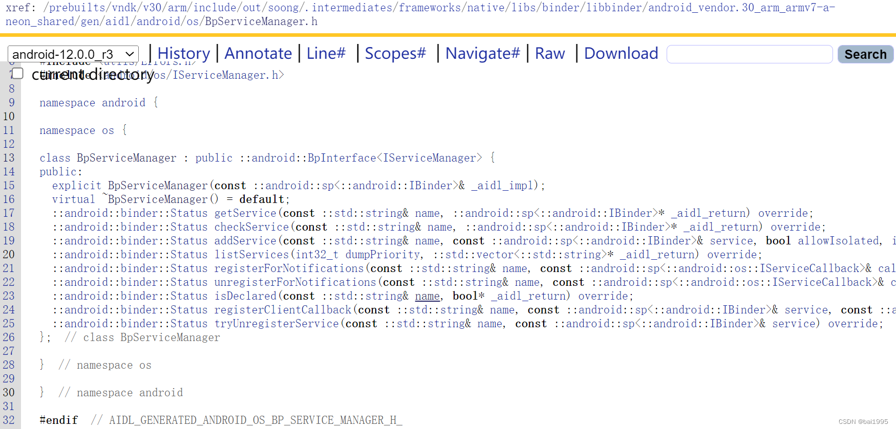 Android Binder 之 ServiceManager (基于android 12.0/S)_android servicemanager-CSDN博客