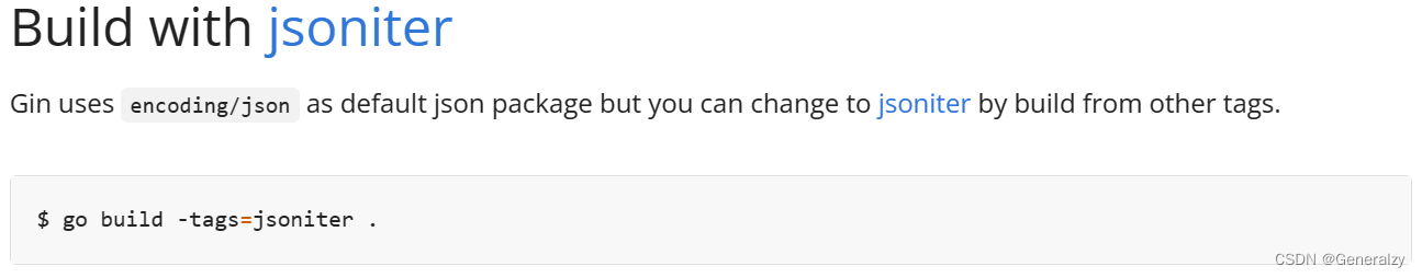 go json技巧以及强大的三方json库（jsoniter）-CSDN博客