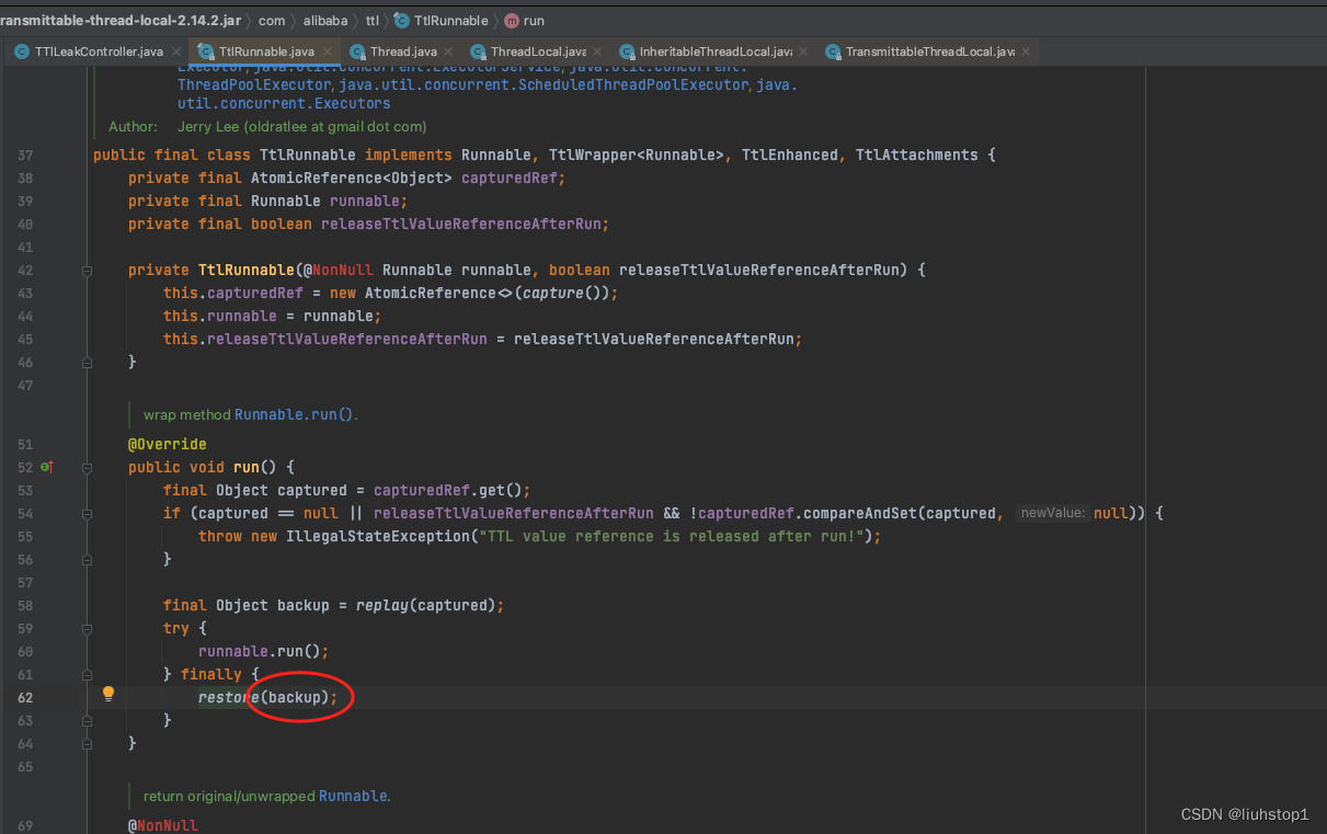 Transmittablethreadlocal内存泄漏问题排查解决transmittablethreadlocal 内存泄露 Csdn博客