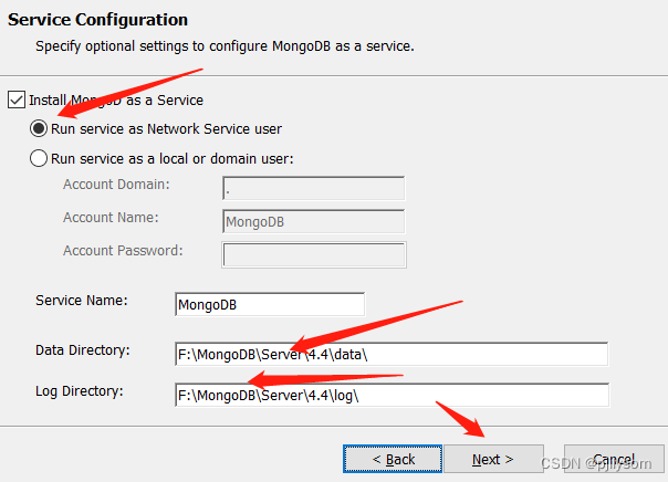 安装mongodb出现服务启动失败 服务没有响应控制功能 Statusservice ‘mongodb Server Mongodb‘ Mongodb Failed 9990