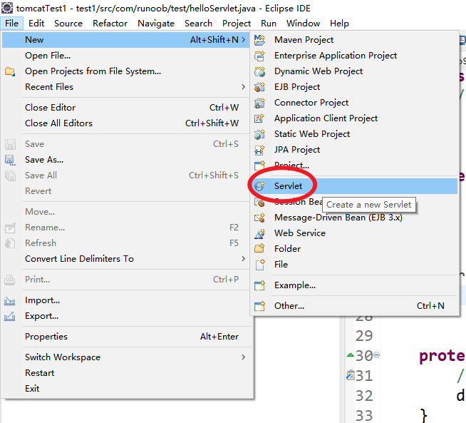 Eclipse运行第一个程序之Helloservlet_eclipse实现第一个servlet程序-CSDN博客