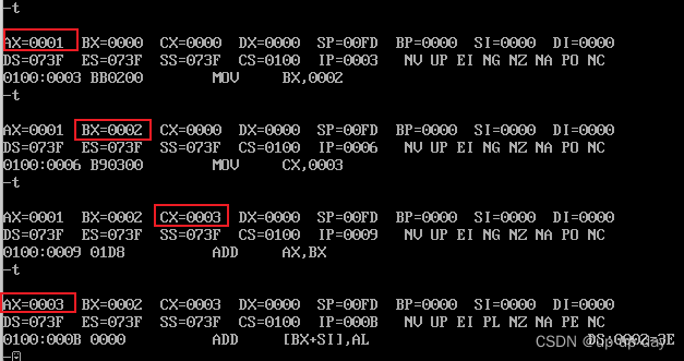 DOSBox debug模式常用指令_dosbox的debug指令-CSDN博客
