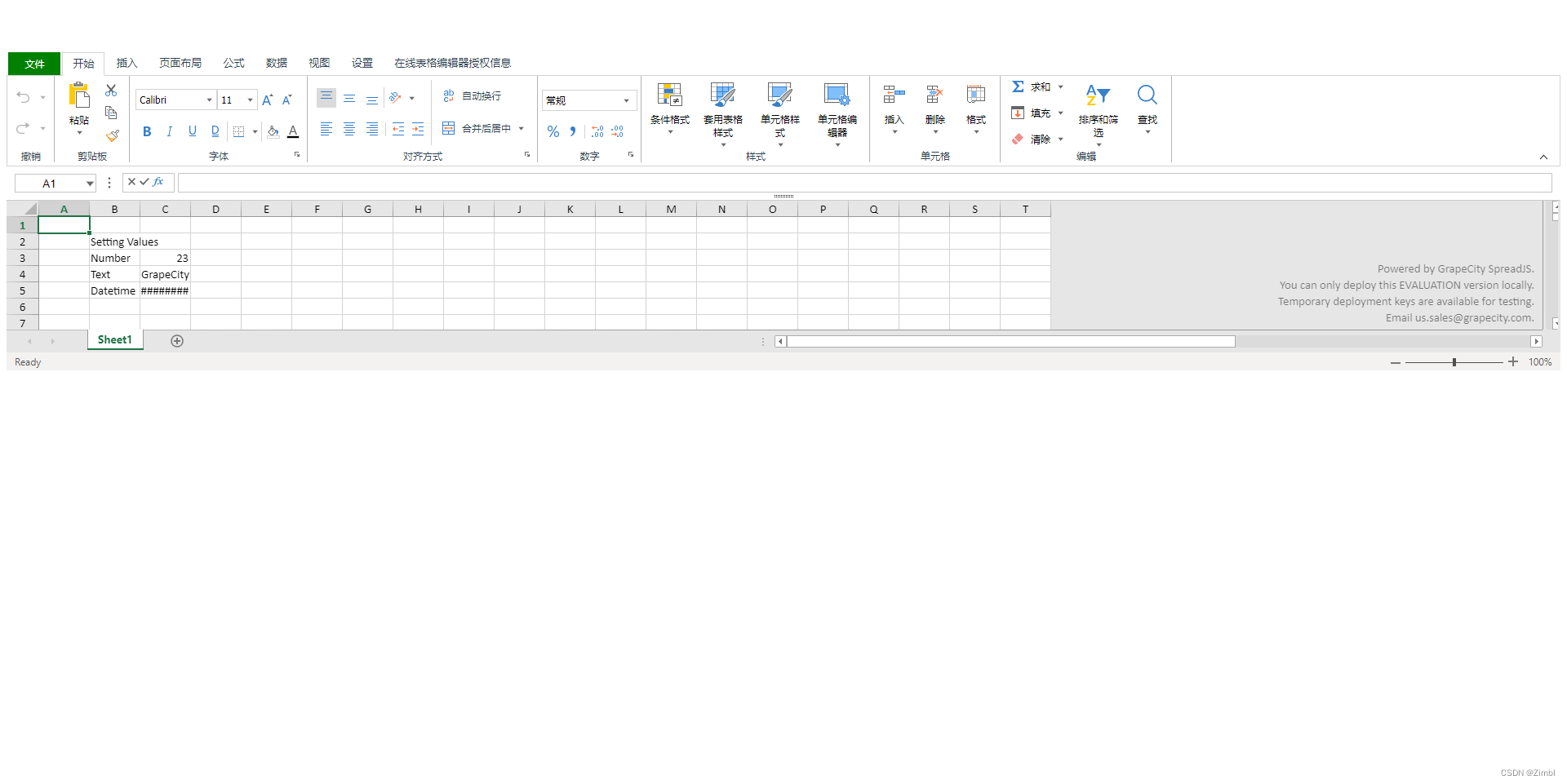 使用spreadjs vue版本_@grapecity/spread-sheets_Zimbl的博客-CSDN博客