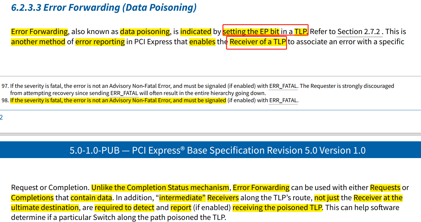 【58】PCIe错误处理机制是如何工作的_pcie poison-CSDN博客