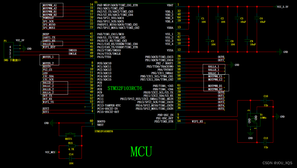 玩转电机驱动——DRV8848驱动直流减速电机（STM32F103）-CSDN博客