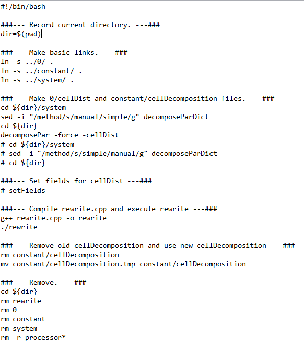 Openfoam前处理：并行计算decomposepardict和setfieldsdictsetfields和decomposepar 