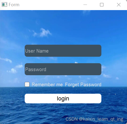 qt登录页面-CSDN博客
