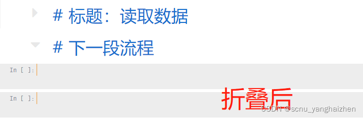 Jupyter Notebook设置标题折叠jupyter怎么折叠 Csdn博客