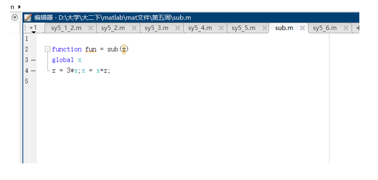 实验5 Matlab程序设计2_当n分别取100,1000,10000时,用matlab-CSDN博客