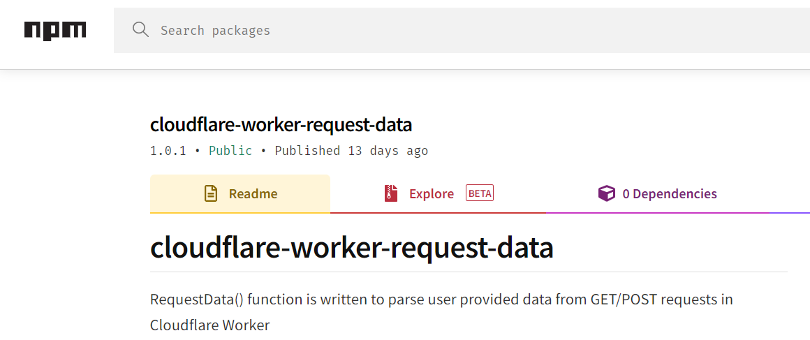 Cloudflare worker怎么获取传输数据requests data-EW帮帮网
