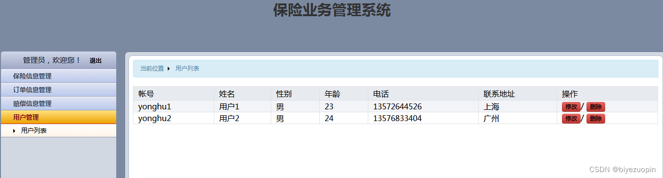 保险业务管理系统(javawebsshmysql) Csdn博客eos 7826