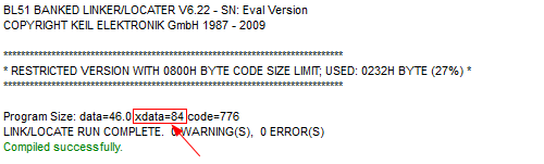 解决keil单片编程error L107 Address Space Overflow问题及根源分析keil警告l107 Csdn博客 1670