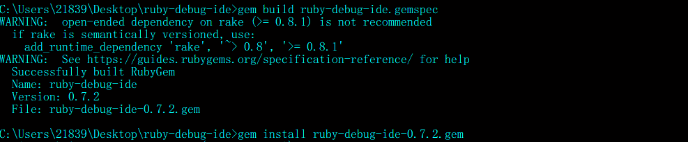 【VS Code】Windows10下VS Code配置Ruby语言环境_ruby : 无法将“ruby”项识别为 cmdlet、函数、脚本文件或可运行程序的名称。请检-CSDN博客