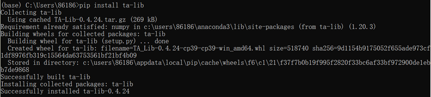 Windows系统下安装TA_Lib教程_ta-lib-0.4.0-msvc.zip-CSDN博客