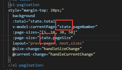 Property “pageNumber“ was accessed during render but is not defined on instance._property ...