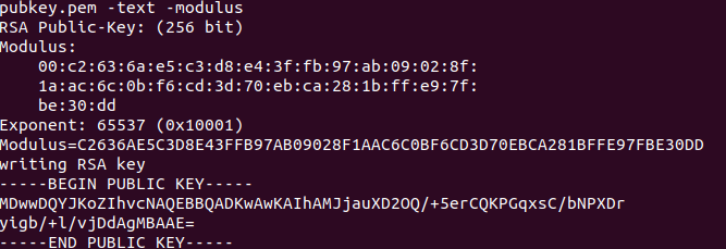 rsa题目_easy rsa 题目描述:已知一段加密的信息为:0xdc2eeeb2782c,且已知加密所用的公钥-CSDN博客