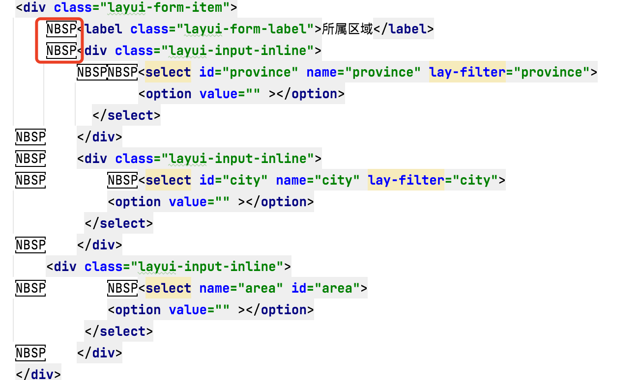 IDEA 出现 [NBSP] 解决方法_idea nbsp-CSDN博客