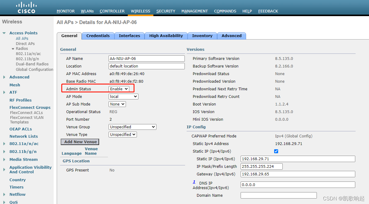 wlc操作技巧_如何通过思科wlc cli登录到ap cli-CSDN博客
