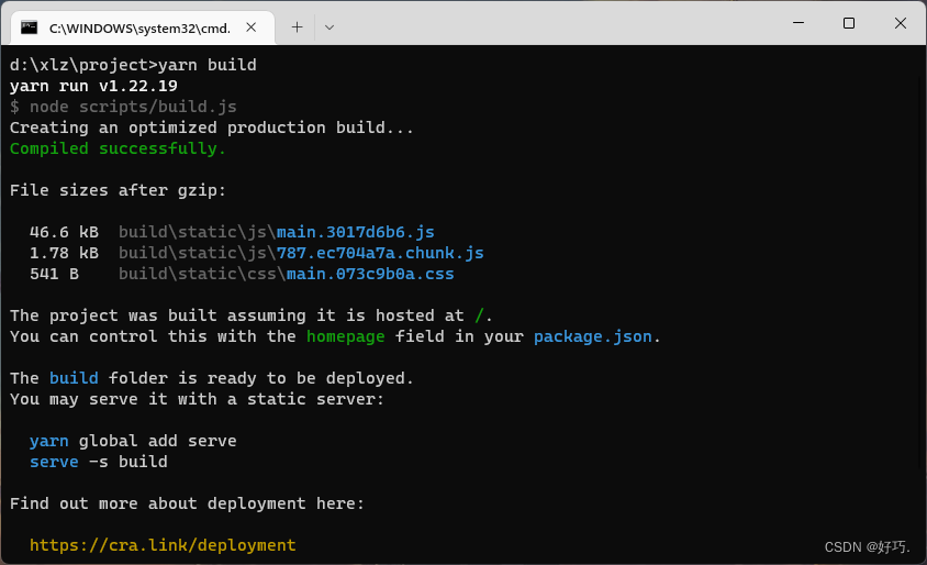 react 打包优化，开启gzip压缩_react gzip-CSDN博客
