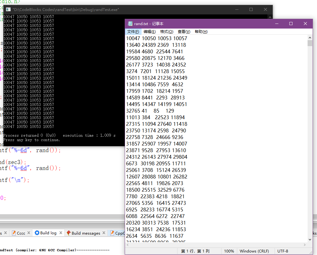 C语言 生成随机数 srand用法 伪随机函数rand srand需不需要重新播种问题 srand该不该放在循环里_c语言 srand-CSDN博客