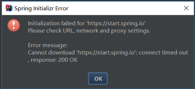 springboot工程错误 Error: Cannot download ‘https://start.spring.io/starter.zip?type=maven-proje-CSDN博客