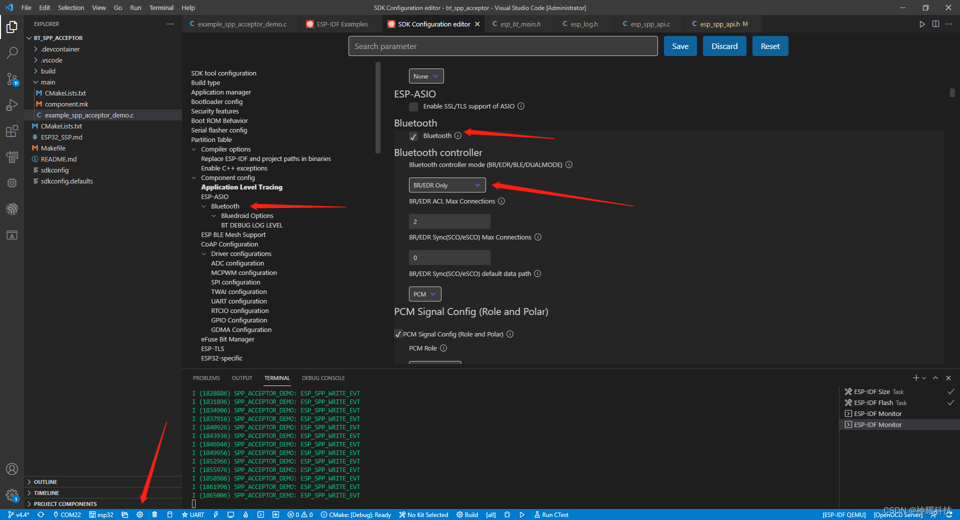 Esp传统蓝牙之spp通讯蓝牙 Spp Vfs Csdn博客