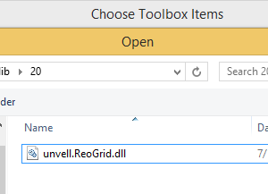 VB.net小技巧——ReoGrid控件添加到工具箱说明-CSDN博客