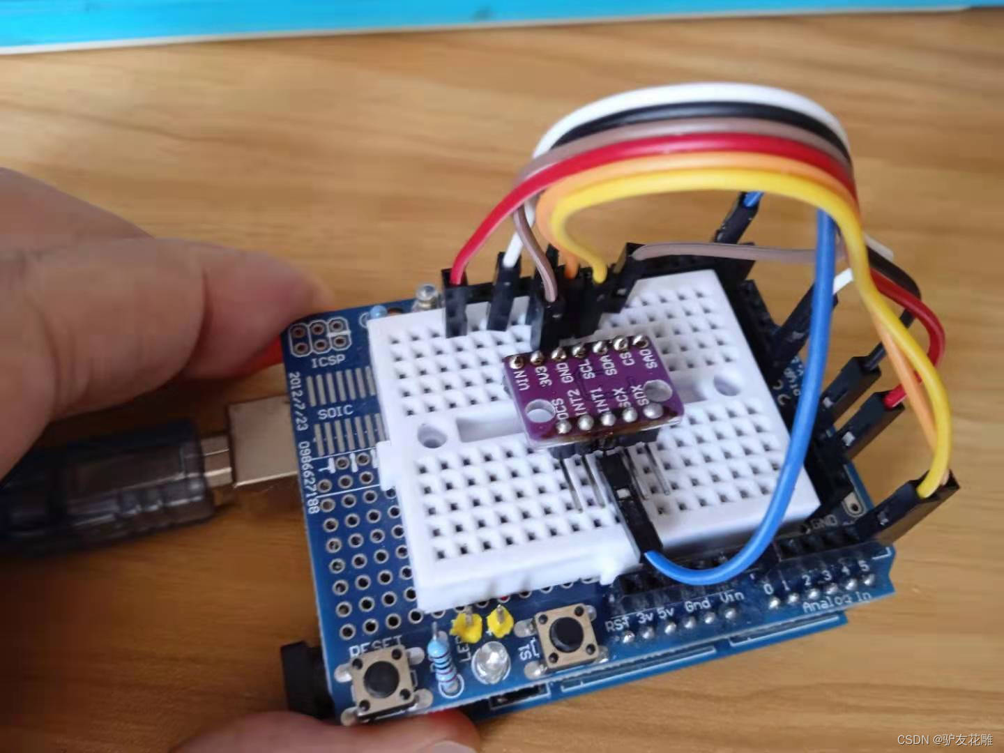 【雕爷学编程】arduino动手做（152） Bmi160 六轴陀螺仪模块bmi160 Arduino Csdn博客