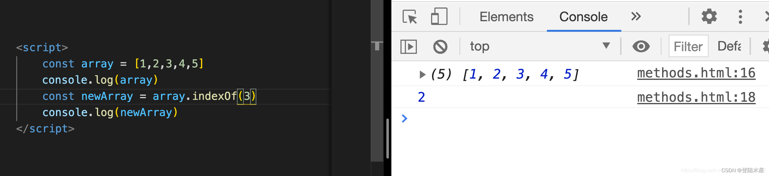 【前端】JavaScript切割,判断数组方法_js split之后怎么判断在左边还是右边-CSDN博客
