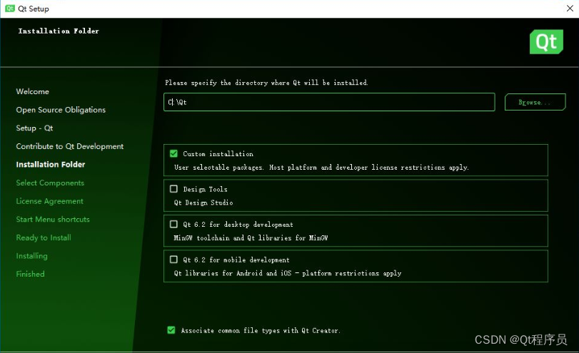 Qt6安装教程(使用国内源)_qt6.6.1安装-CSDN博客