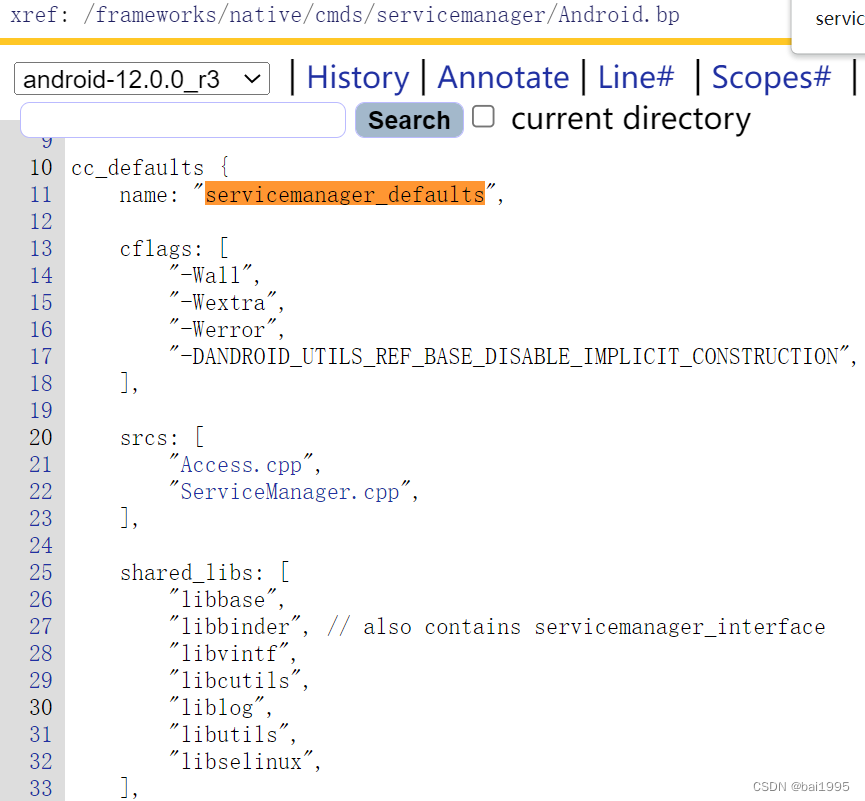 Android Binder 之 ServiceManager (基于android 12.0/S)_android servicemanager-CSDN博客