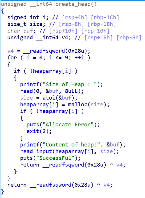 [ZJCTF 2019]EasyHeap-CSDN博客