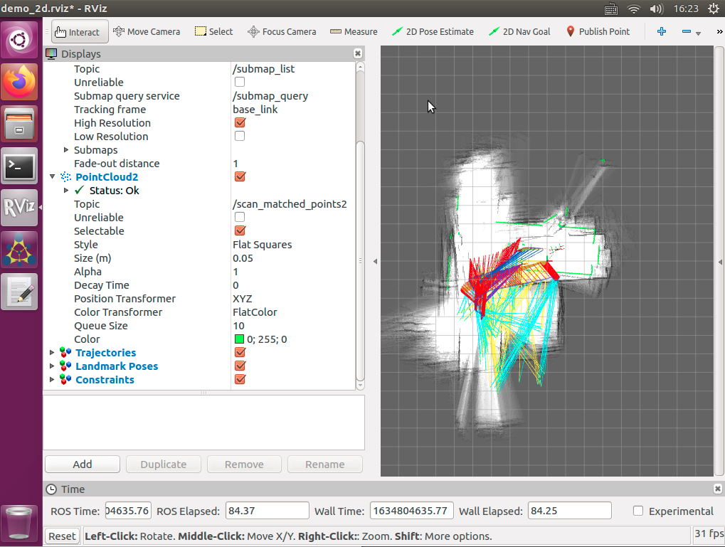 用自己的雷达和IMU运行cartographer_cartographer重影-CSDN博客