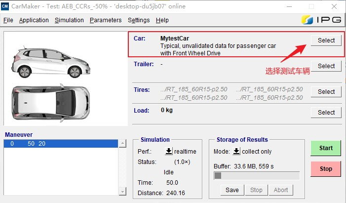 基于CarMaker的C-NCAP主动安全系统试验仿真（一）_ccrs场景-CSDN博客