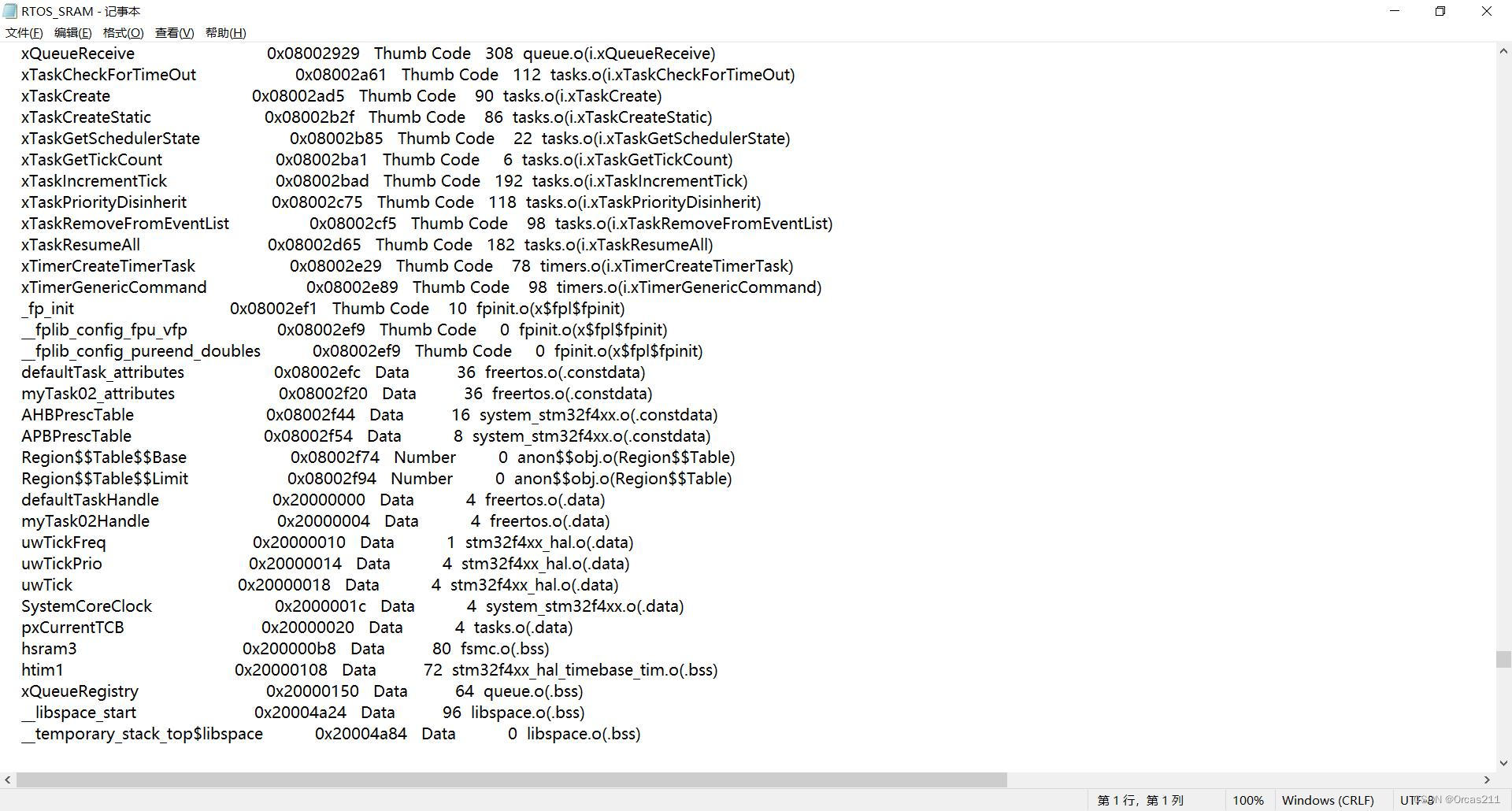 STM32FreeRTOS配置外部SRAM_freertos 外扩sram-CSDN博客