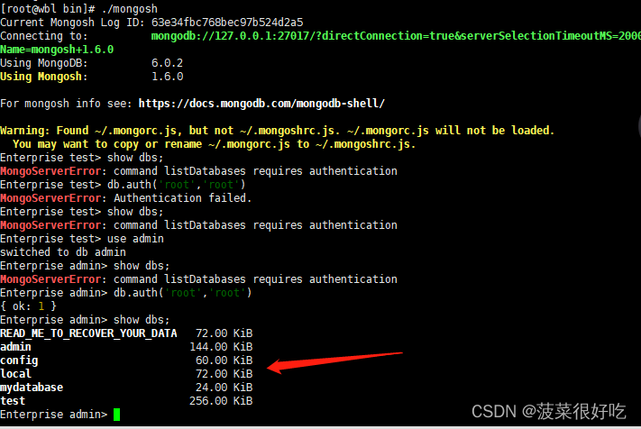 Mongodb安装，登陆常用命令(亲测自用....)_mongo 命令行登陆-CSDN博客
