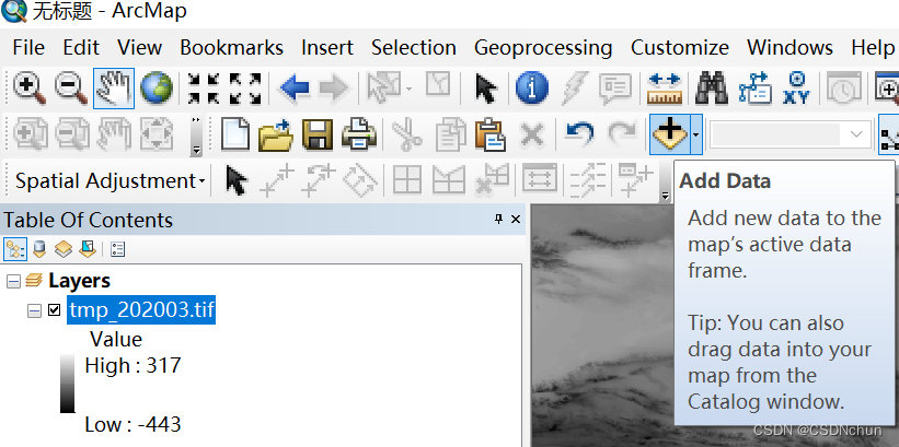 ArcGIS nc文件读取，定义坐标及修改投影_arcgis打开nc文件-CSDN博客