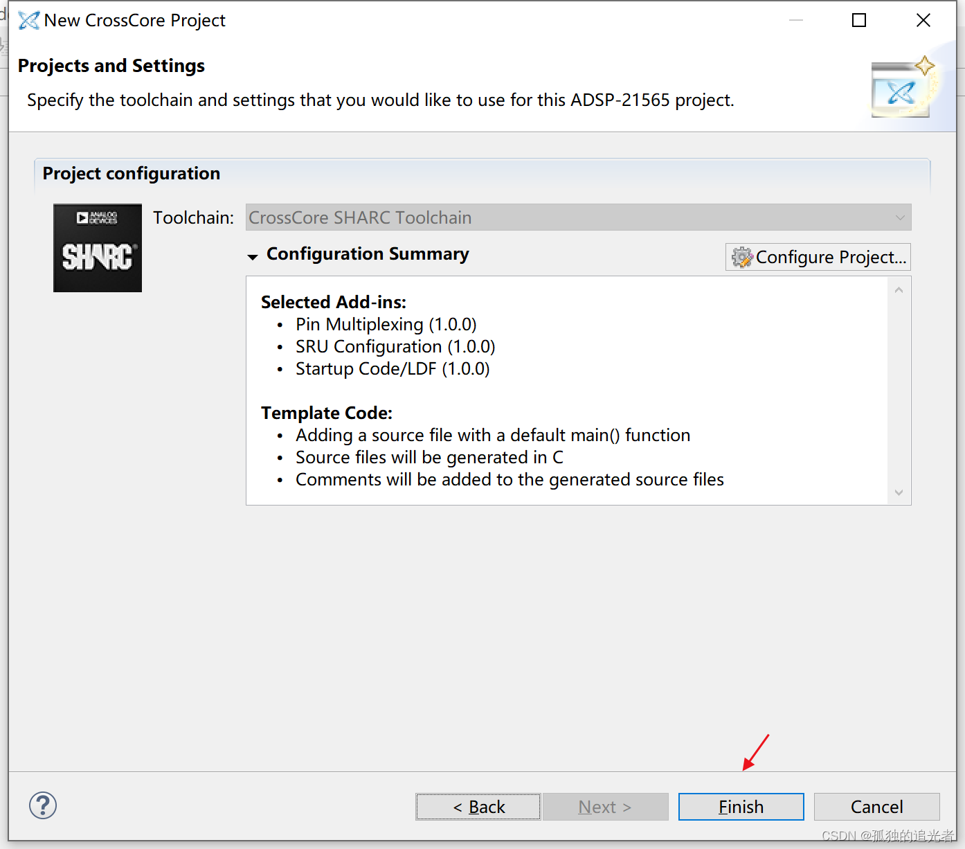 CrossCore Embedded Studio |创建一个新项目-CSDN博客