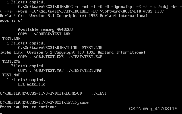 《嵌入式实时操作系统 uc/OS-II 原理及应用》【任哲 主编】随书例程以及使用方法_ucos-ⅱ应用-CSDN博客
