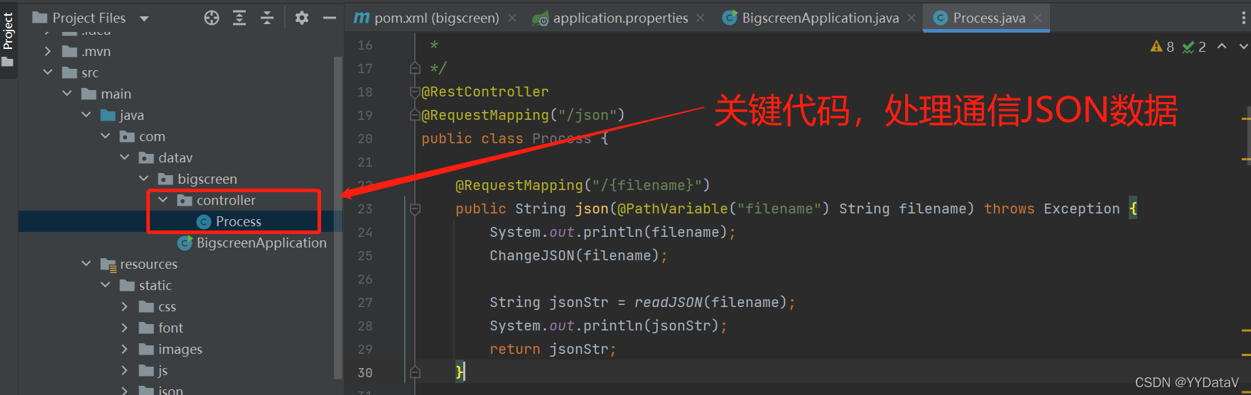 1【源码】数据可视化:基于 Echarts Java Springboot 实现的动态实时大屏范例 互联网企业数据分析java 数据大屏展示 Csdn博客