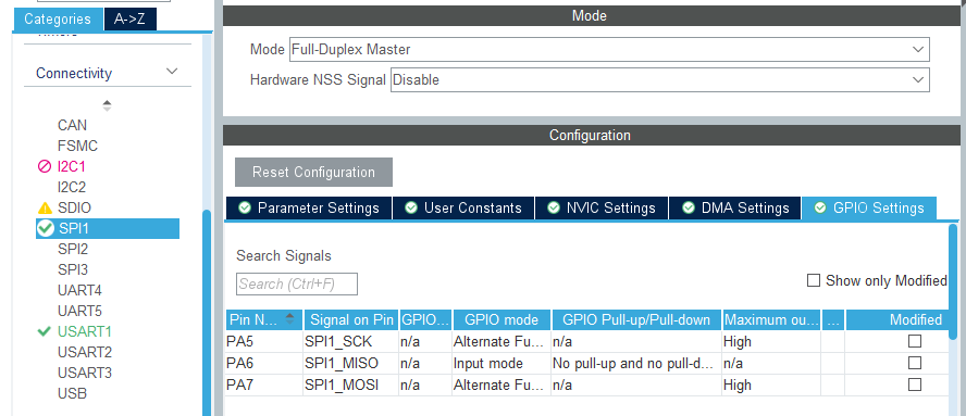 STM32F1基于STM32CubeMX配置硬件SPI驱动nRF24L01数据收发_stm32cubemx spi 24l01-CSDN博客
