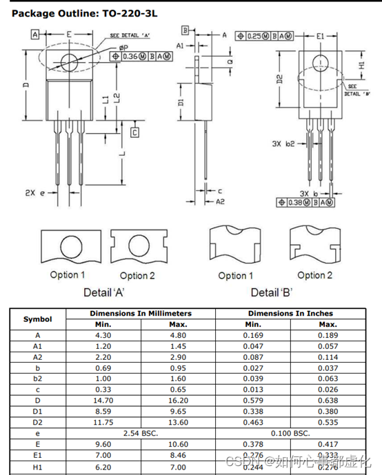 MOSFET规格书导读_mosfet规格书详解-CSDN博客